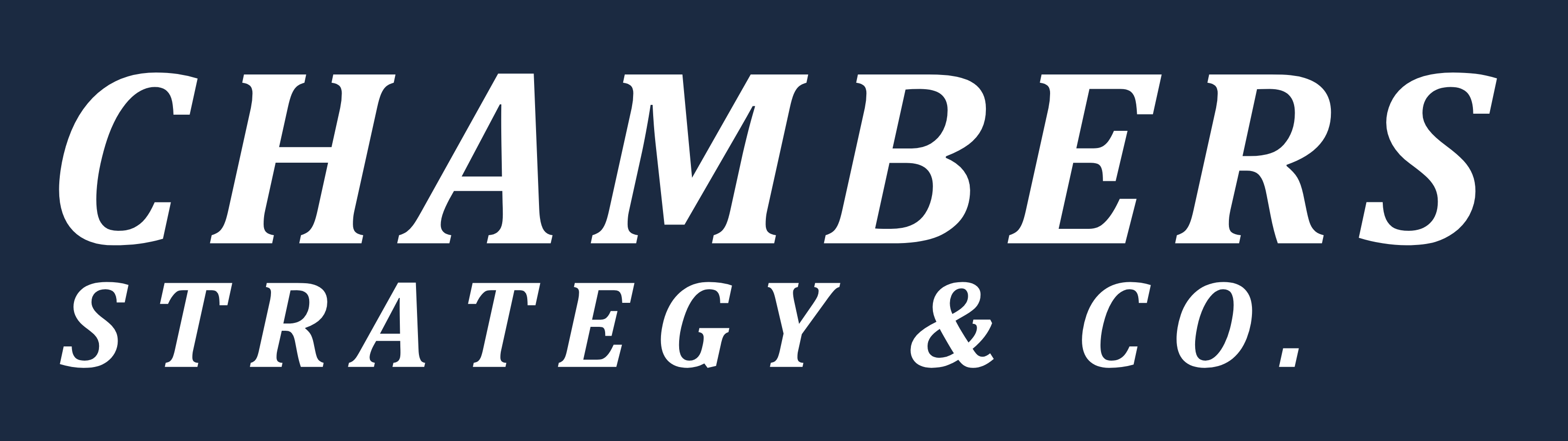 Chambers Strategy & Co. - Home